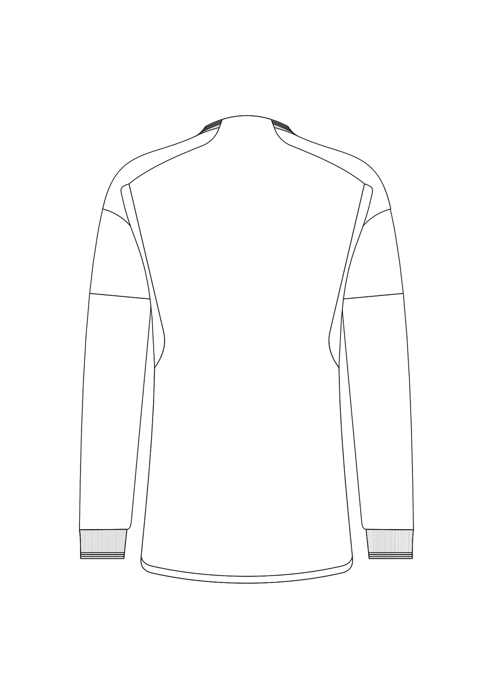 Face Mask - Front & Back Tech Pack — Apparel Database. Tech Pack Drawings