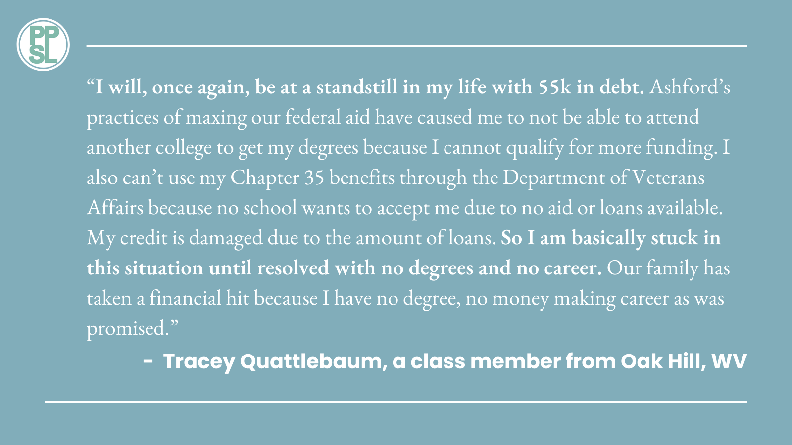 Student Stories — Project on Predatory Student Lending