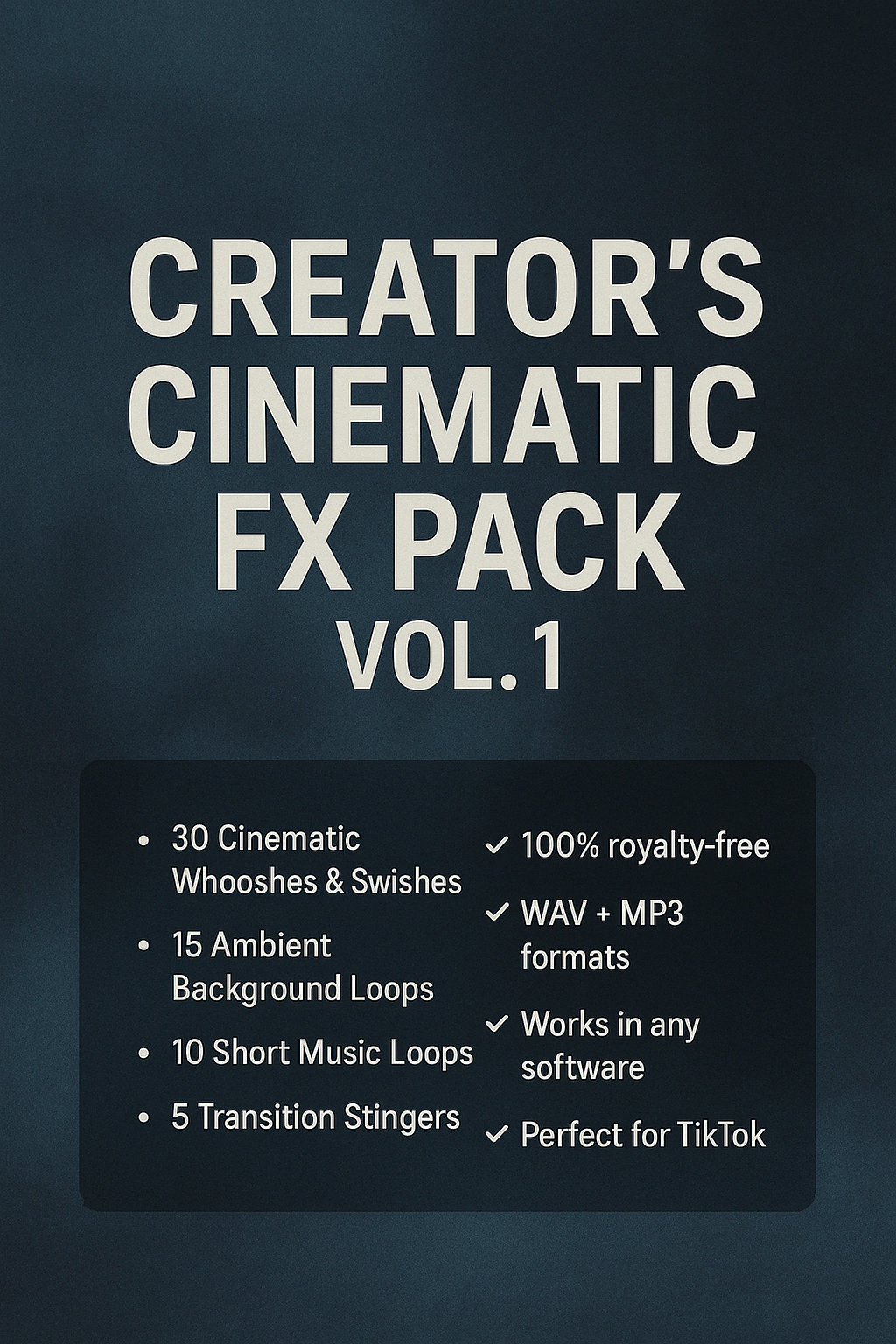 Sound FX/Video Professional