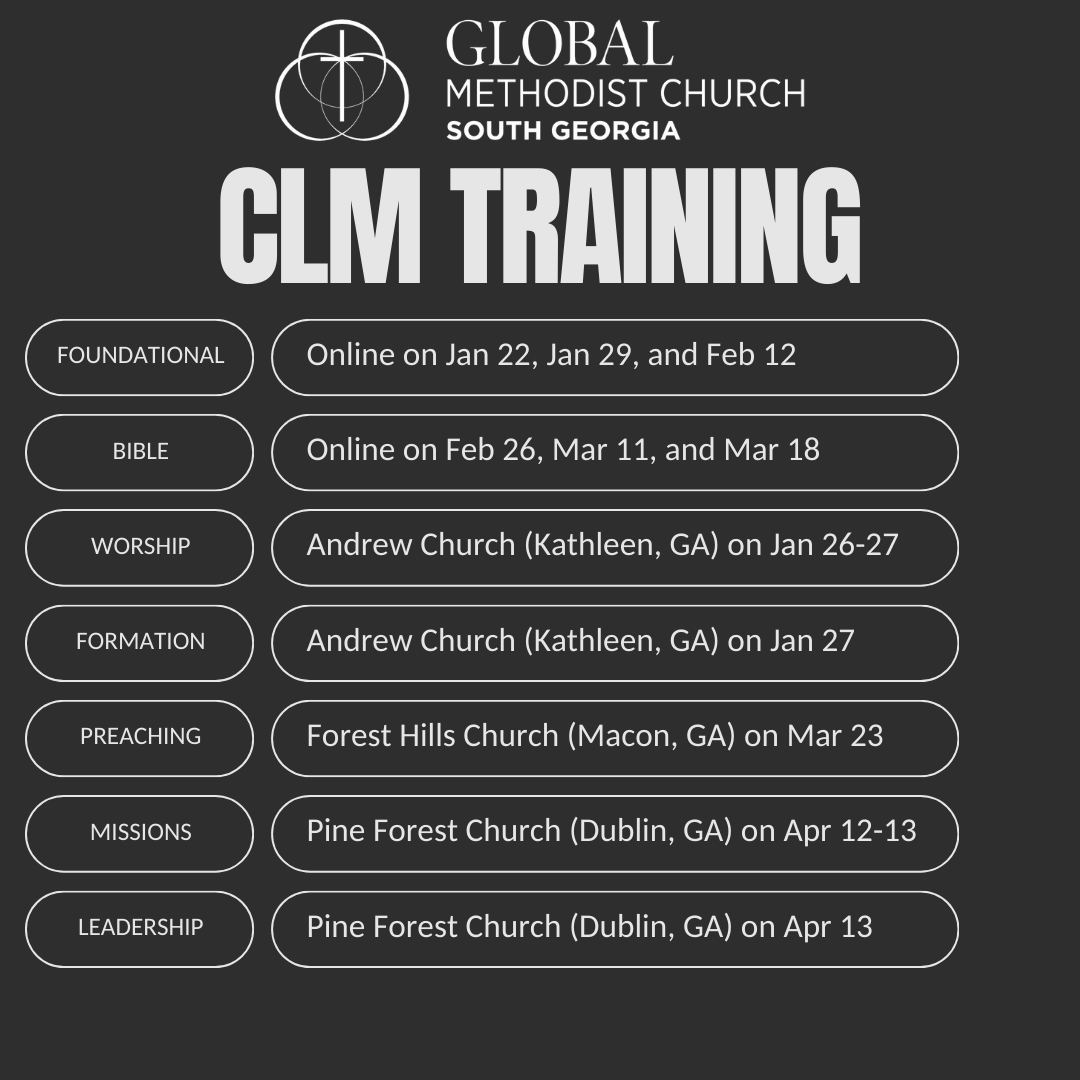 Certified Lay Ministry — South Georgia Global Methodist Church