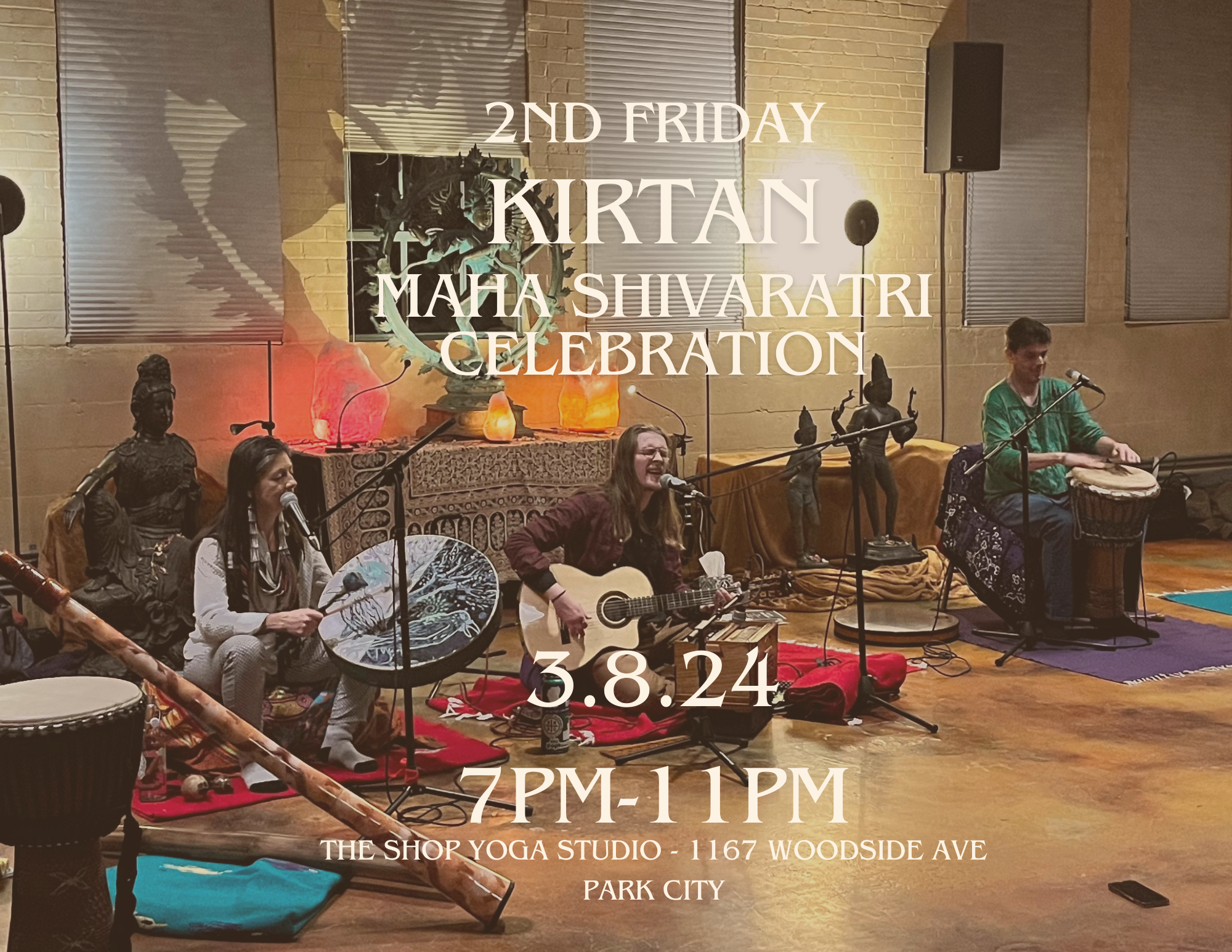 Kirtan Maha Shivaratri Celebration — The Shop Park City