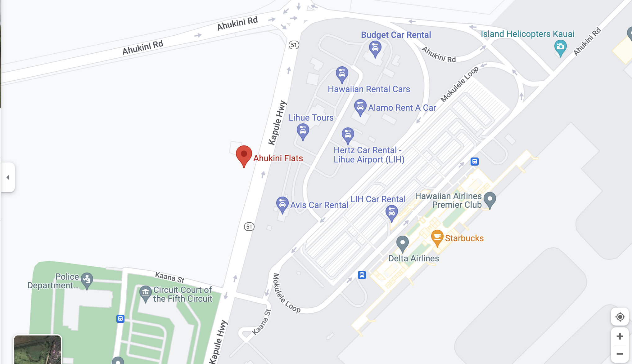 Location — Ahukini Flats