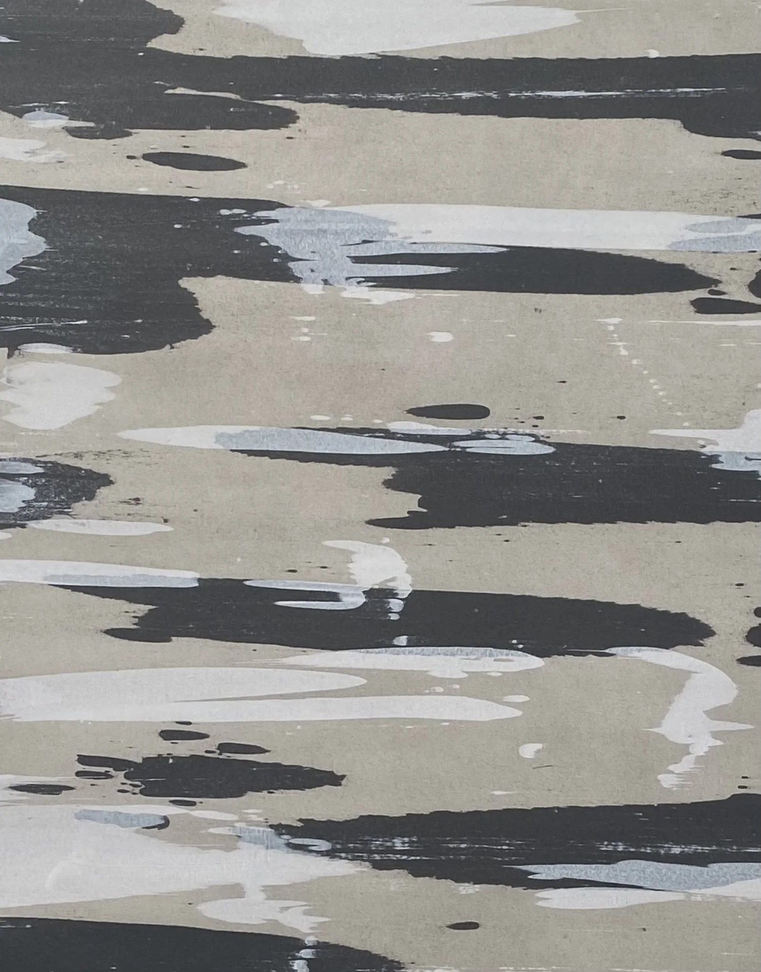 Hand Painted Vinyl Coated Cotton — SURFACES by DAVID BONK