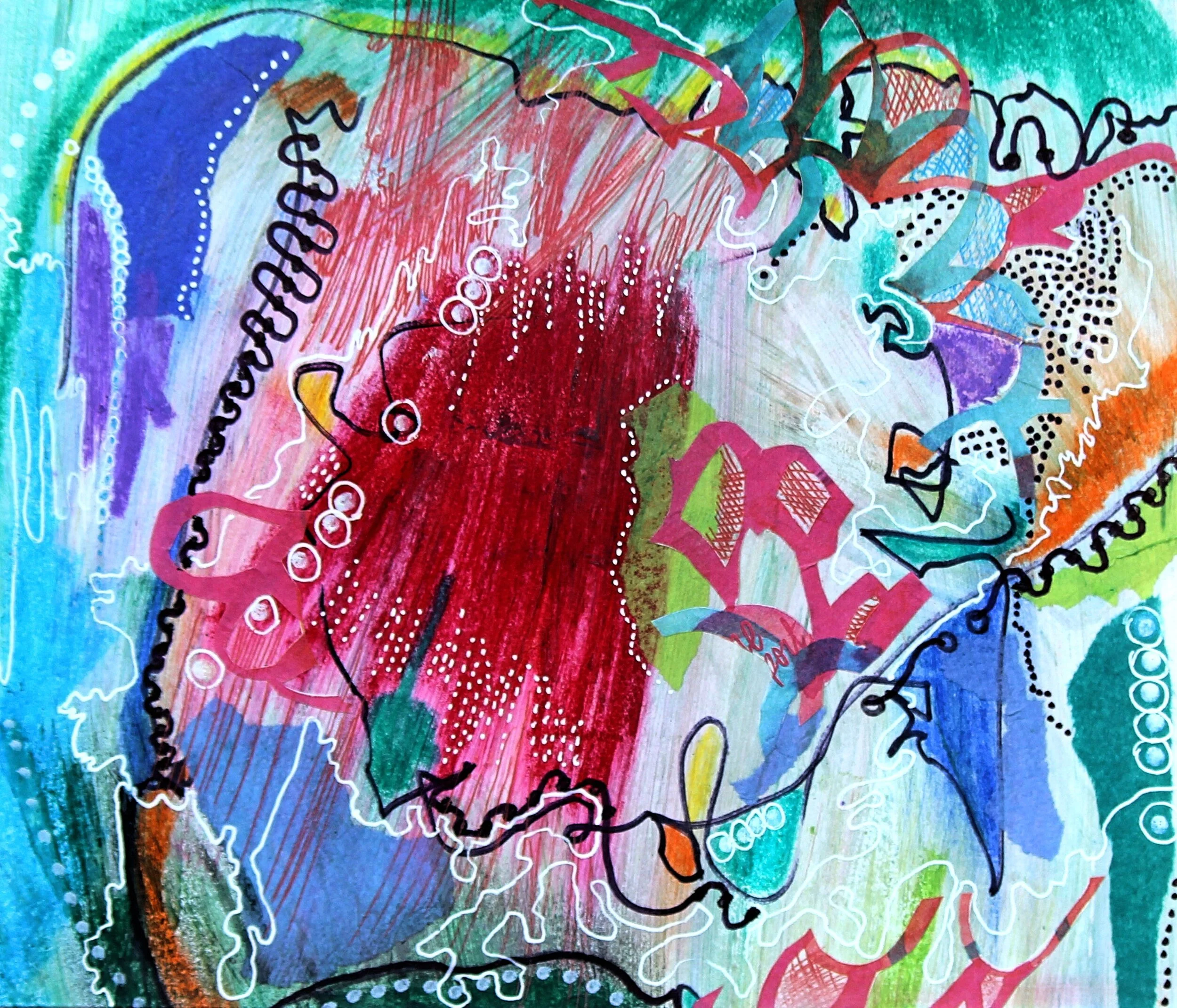 COLLAGE Noun Or Verb Day 6 Kawartha Art Gallery