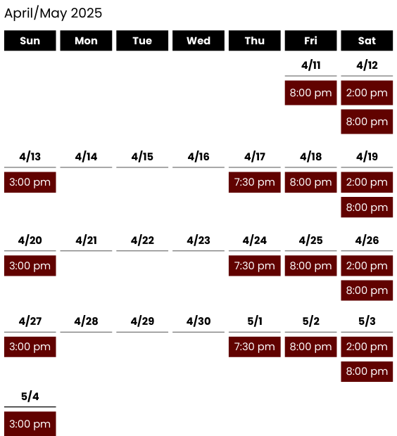 Moonbox Productions' CROWNS — Arrow Street Arts