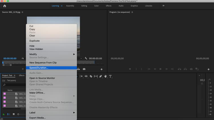Create a stop-motion video with Premiere Pro — codemahal