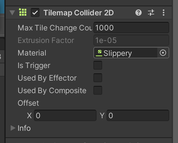 Tilemap Colliders — codemahal