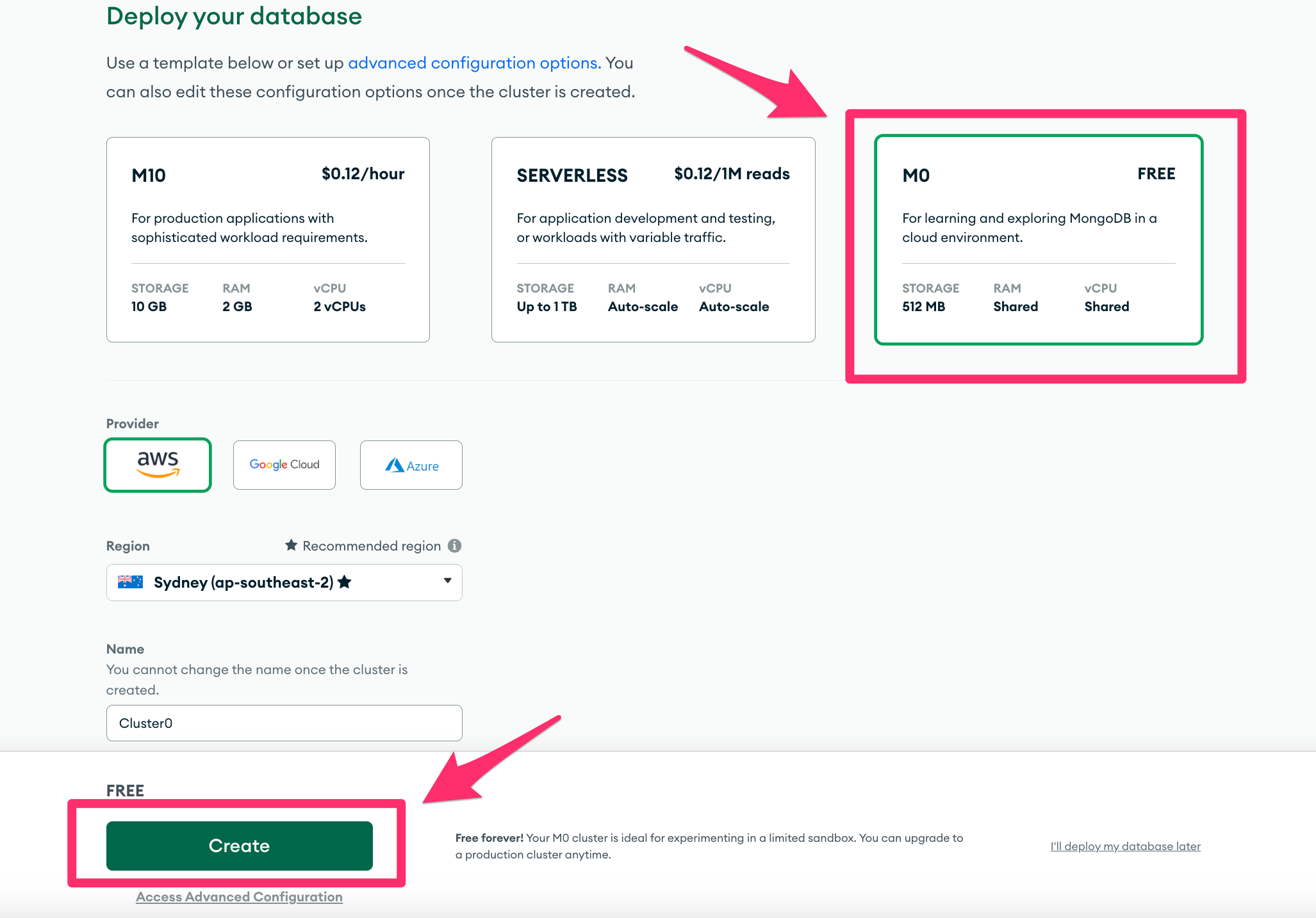 Connecting the app to the database — codemahal