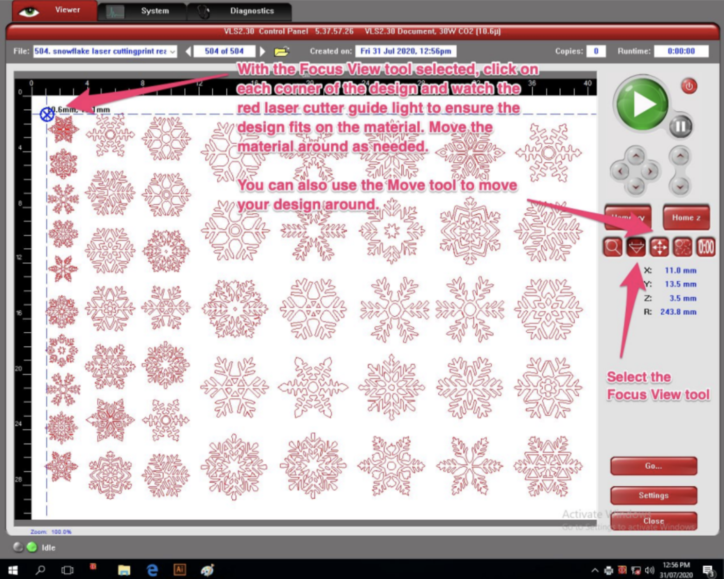 Laser engraving and cutting with Adobe Illustrator — codemahal