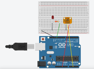 Using a light sensor to control an LED — codemahal