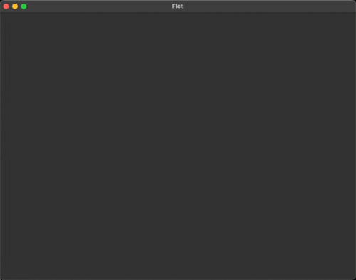Add controls to a Flet app — codemahal