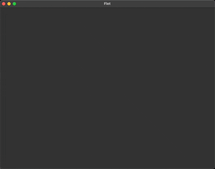 Add controls to a Flet app — codemahal