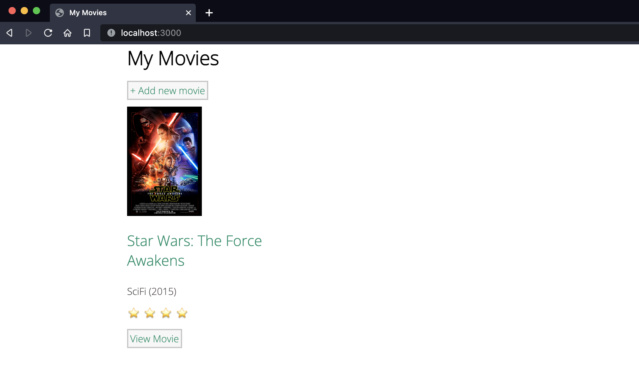Create the home page — codemahal