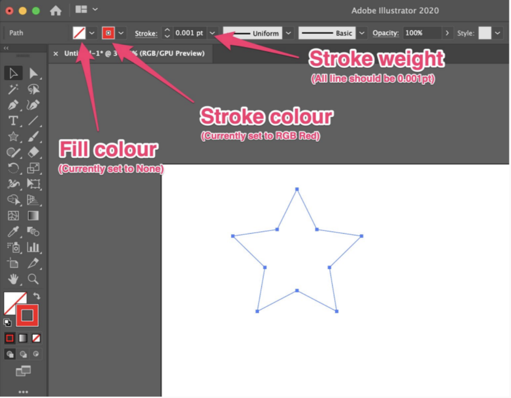 Laser engraving and cutting with Adobe Illustrator — codemahal