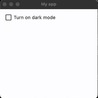 Getting user input in a Flet app — codemahal
