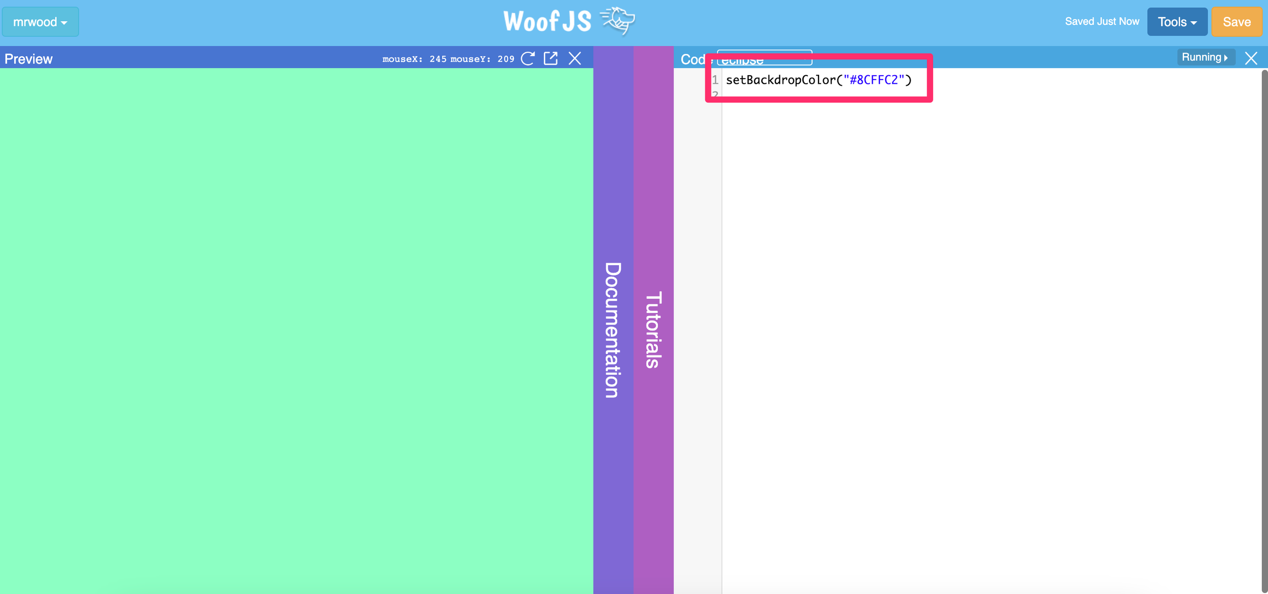 Create a survival game with WoofJS — codemahal