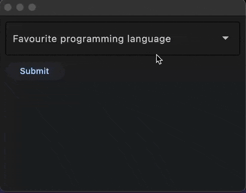 Getting user input in a Flet app — codemahal