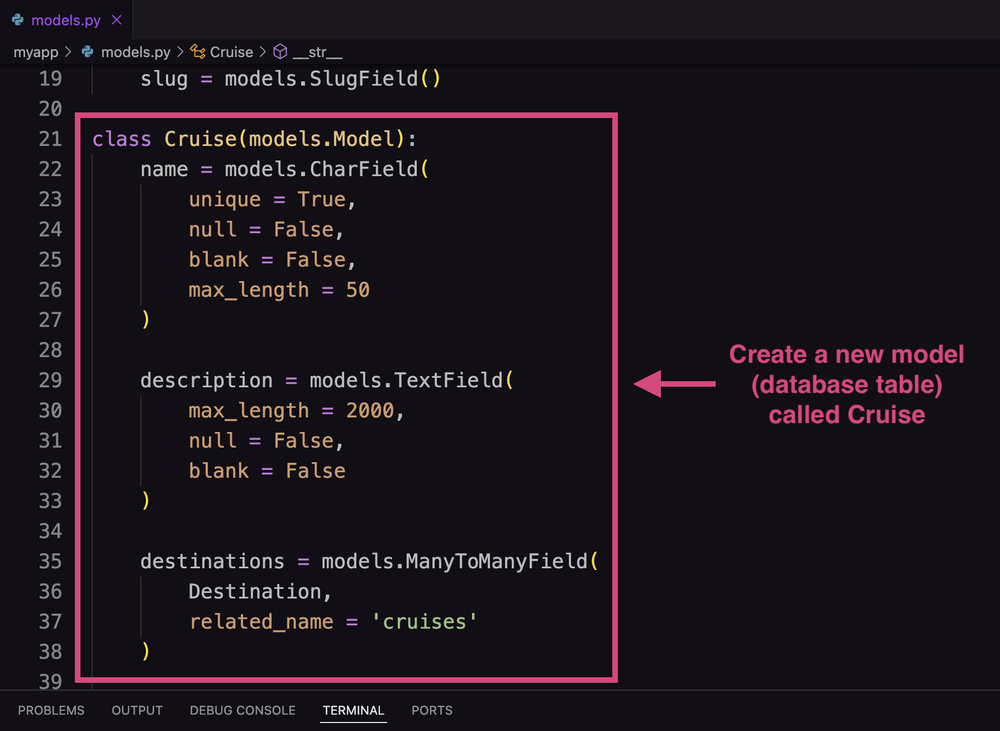 Creating relationships in an SQLite database — codemahal