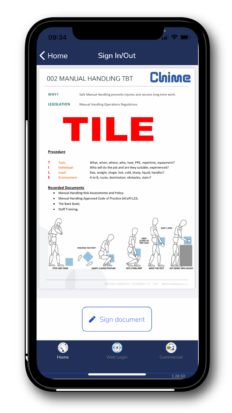 Chime - Construction Time & Attendance App