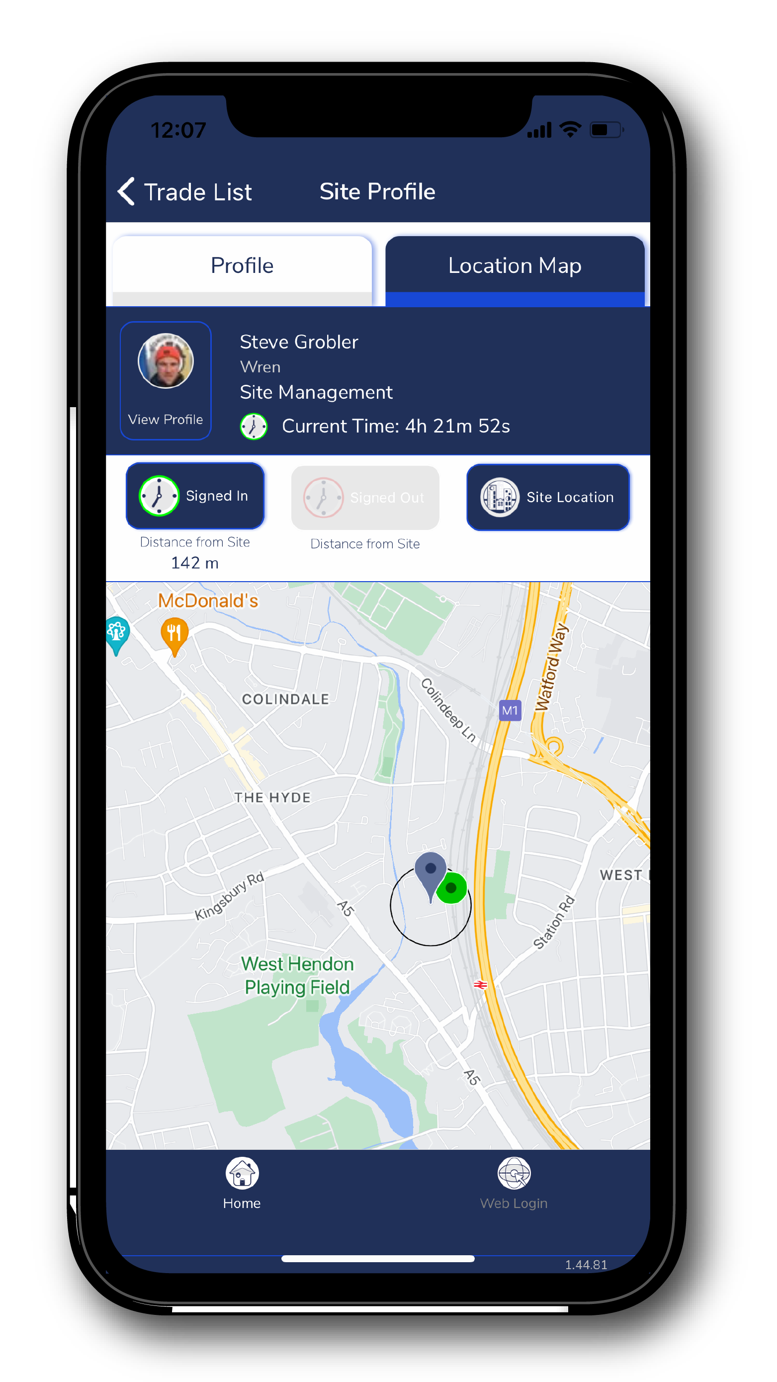 Chime - Construction Time & Attendance App