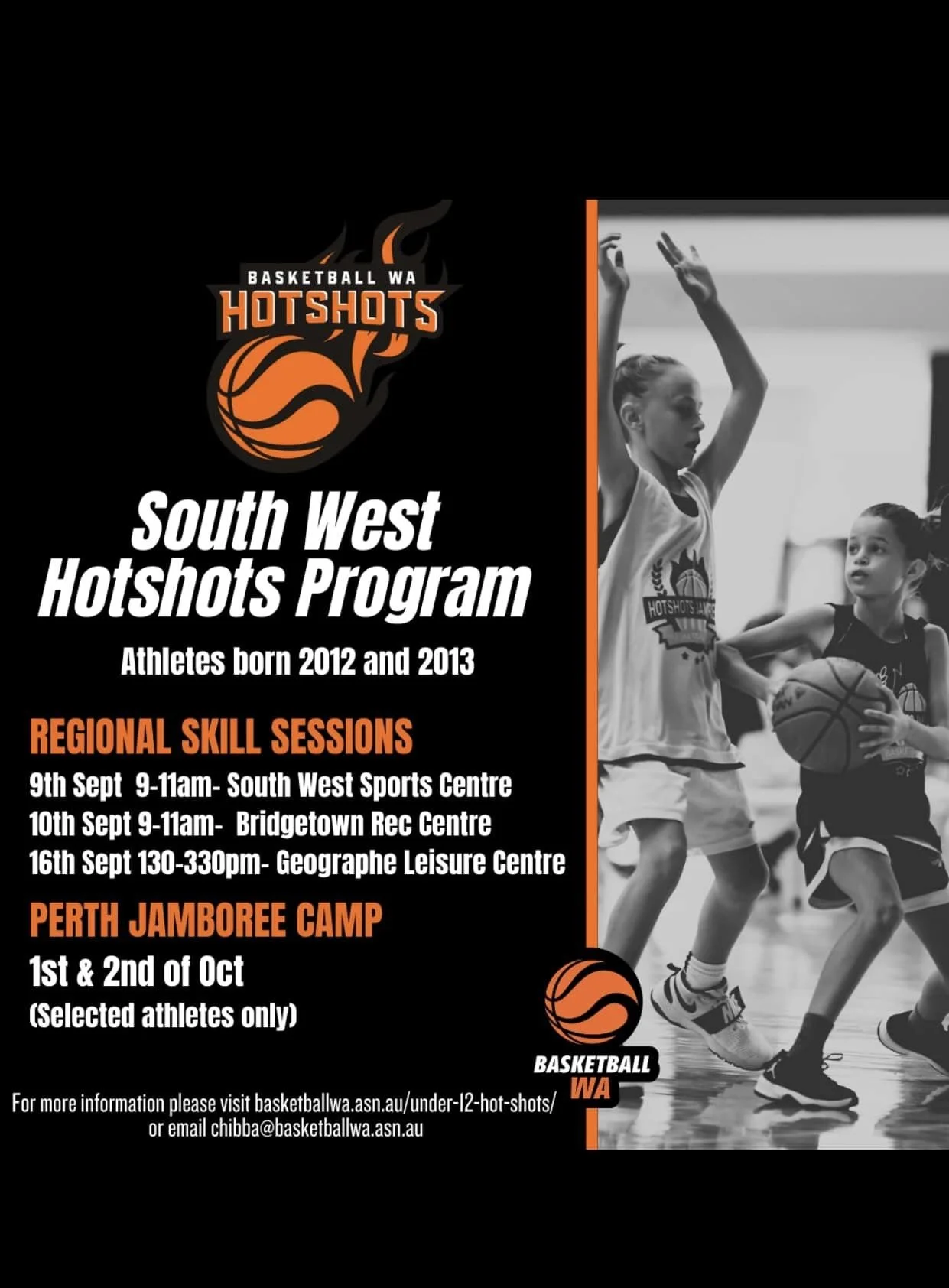 South West Hot Shots Program — Dunsborough Basketball Club