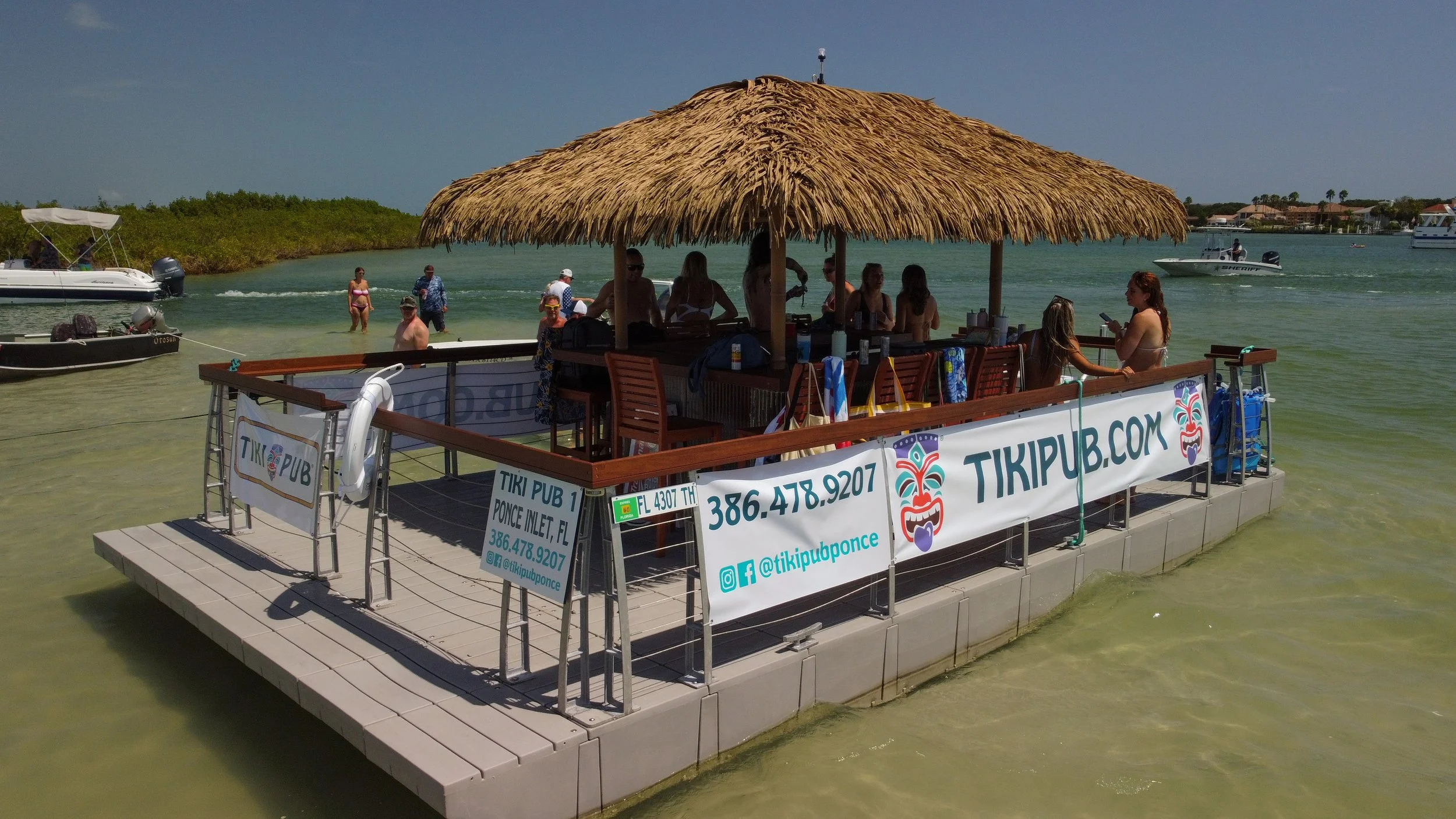 The #1 Tiki Party Boat in USA! - Tiki Pub