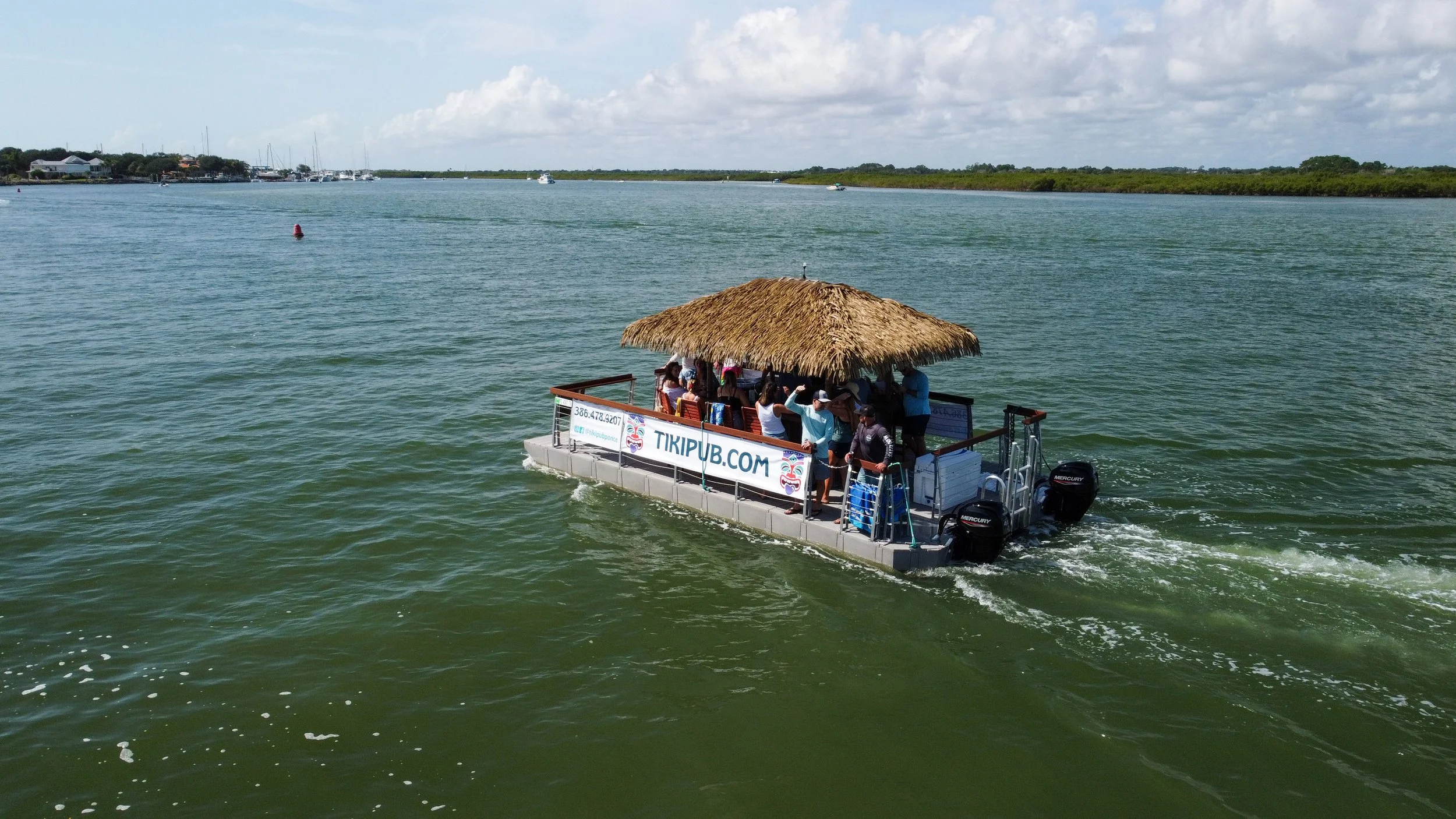 The #1 Tiki Party Boat in USA! - Tiki Pub