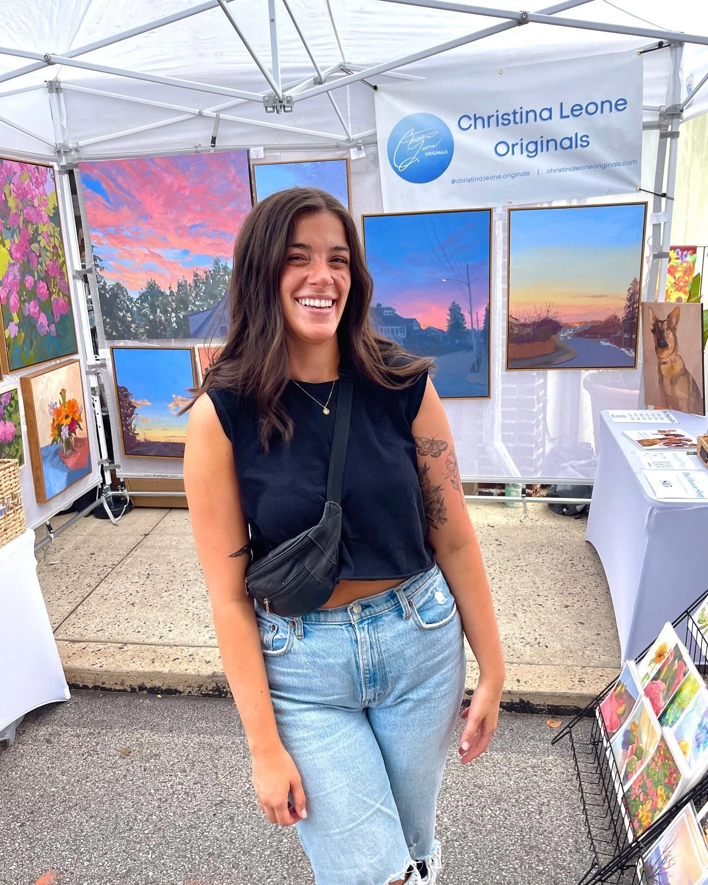 Christina Leone Originals | Oil Paintings - Florals, Landscapes, Pet ...