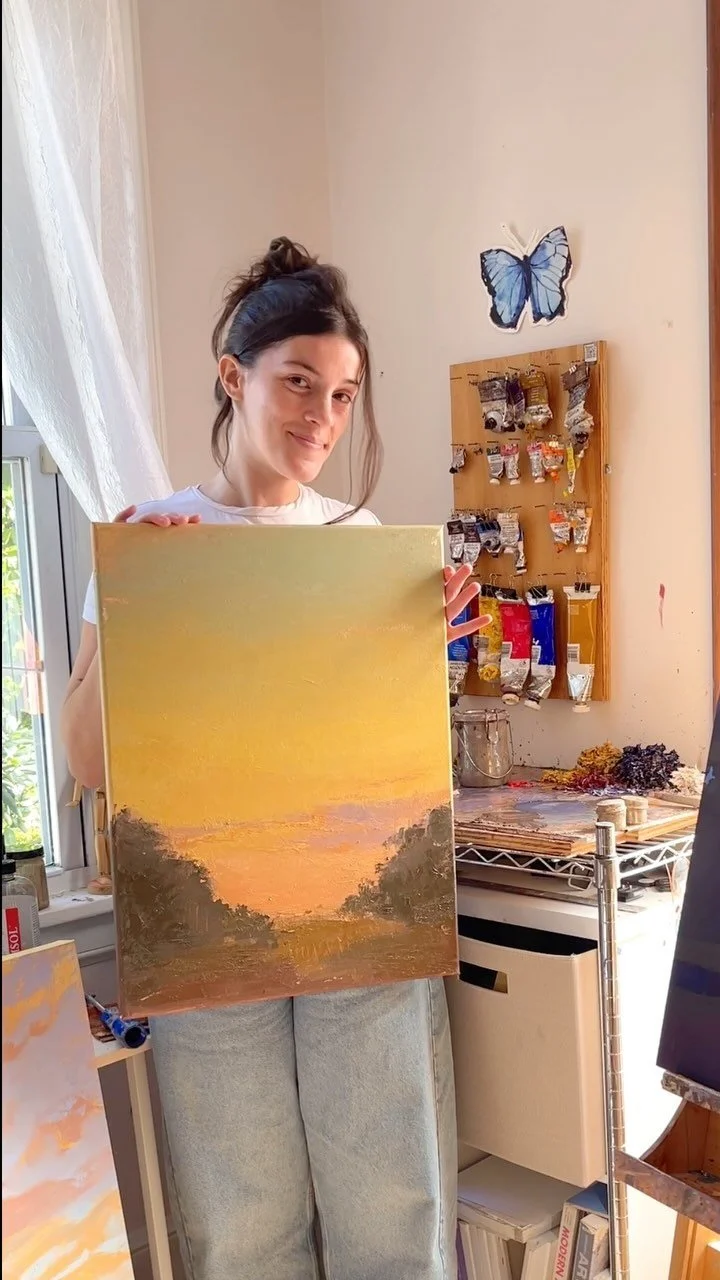 Christina Leone Originals | Oil Paintings - Florals, Landscapes, Pet ...