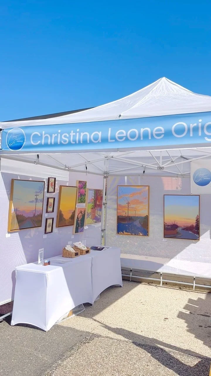 Christina Leone Originals | Oil Paintings - Florals, Landscapes, Pet ...