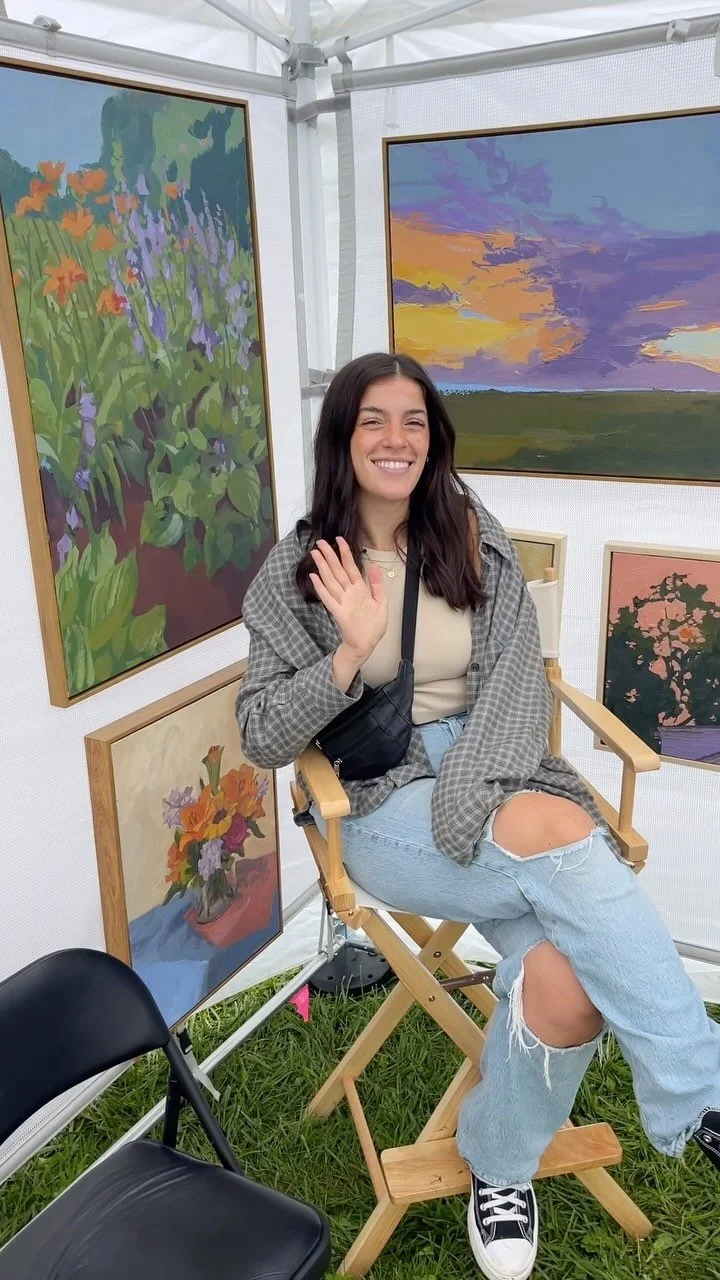 Christina Leone Originals | Oil Paintings - Florals, Landscapes, Pet ...