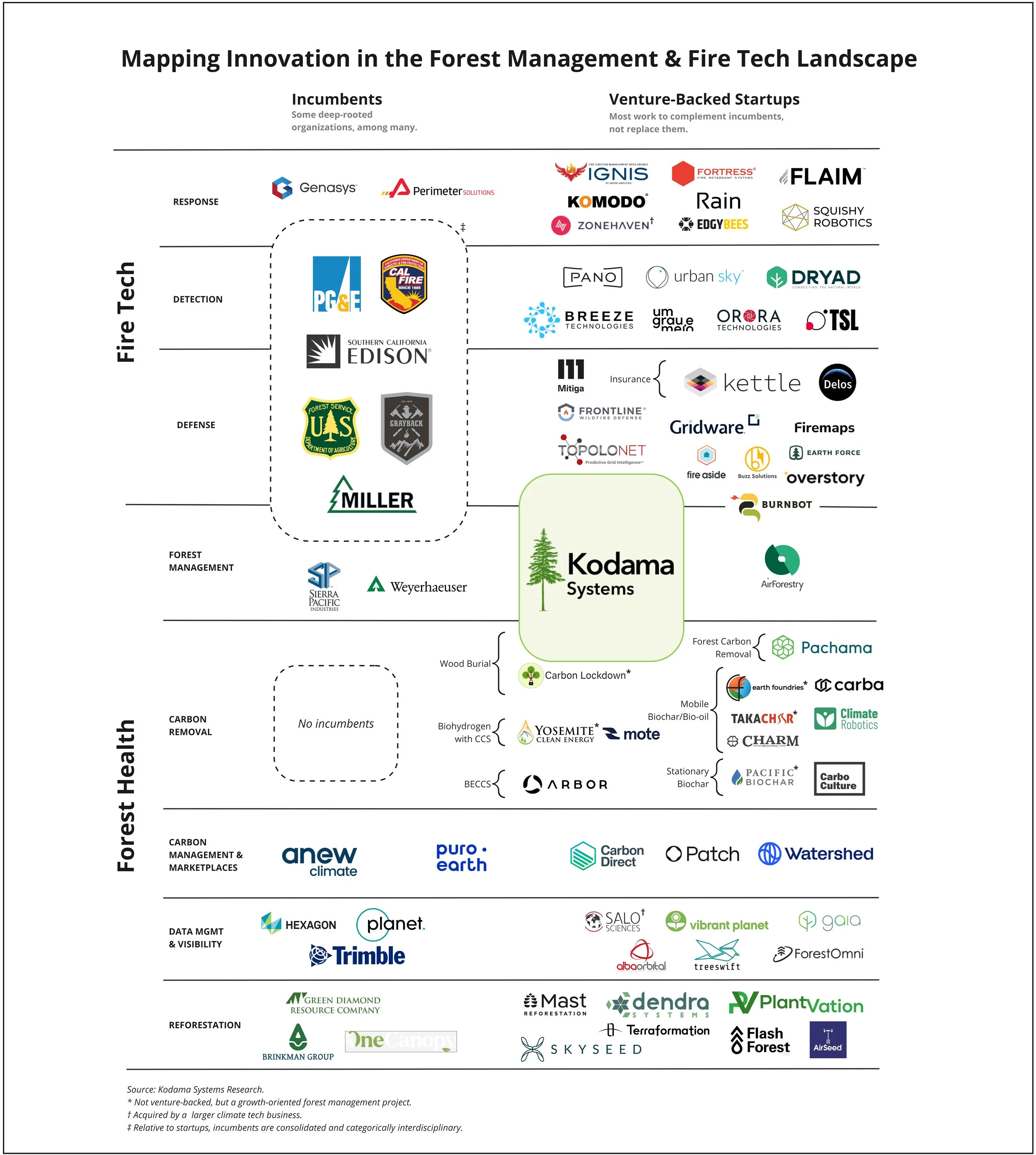 Spreading like Wildfire: The Forest Tech Landscape 2023 — Kodama Systems