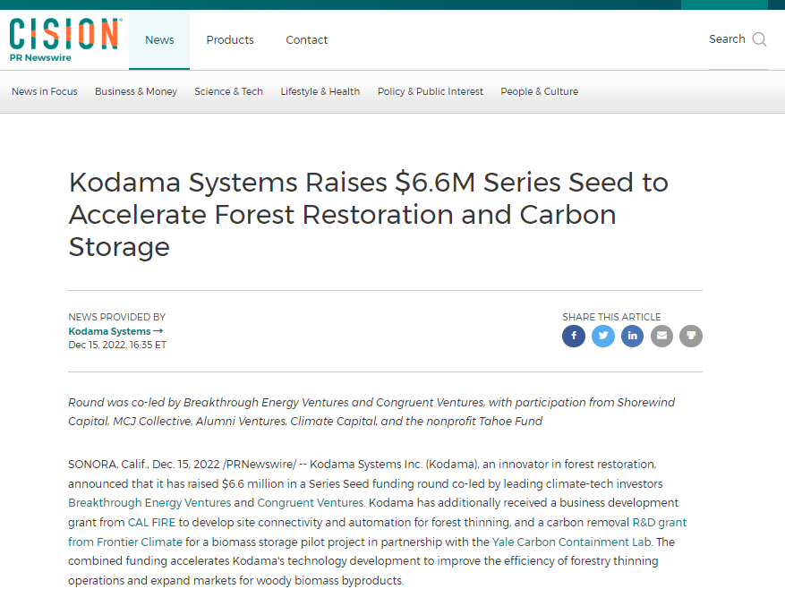 Press — Kodama Systems