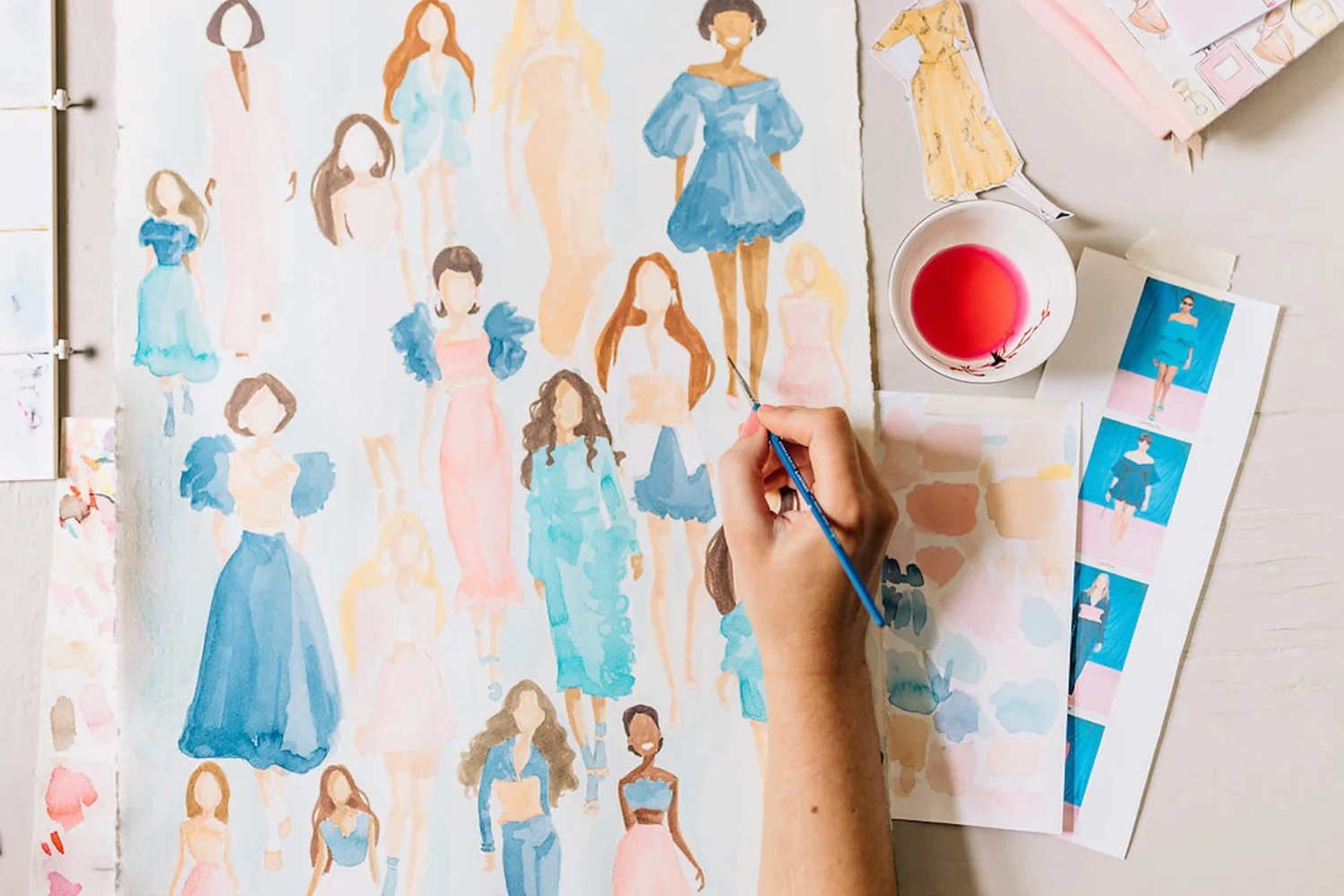 Live Illustration Wedding Artist in Ireland | The Wedding Illustrator