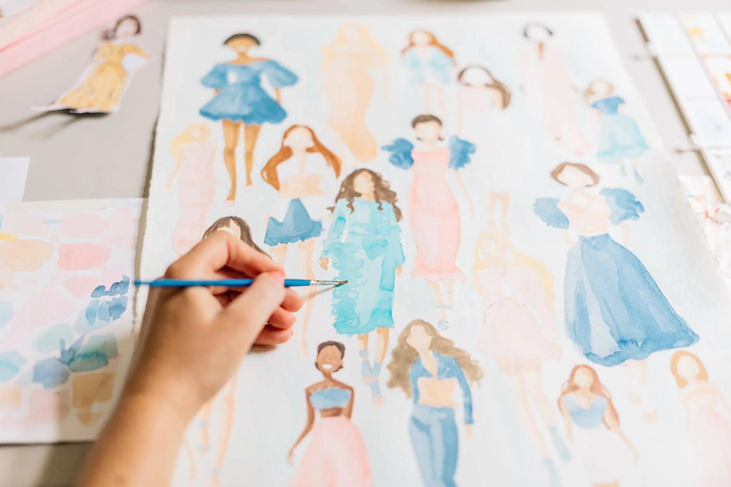 Live Illustration Wedding Artist in Ireland | The Wedding Illustrator