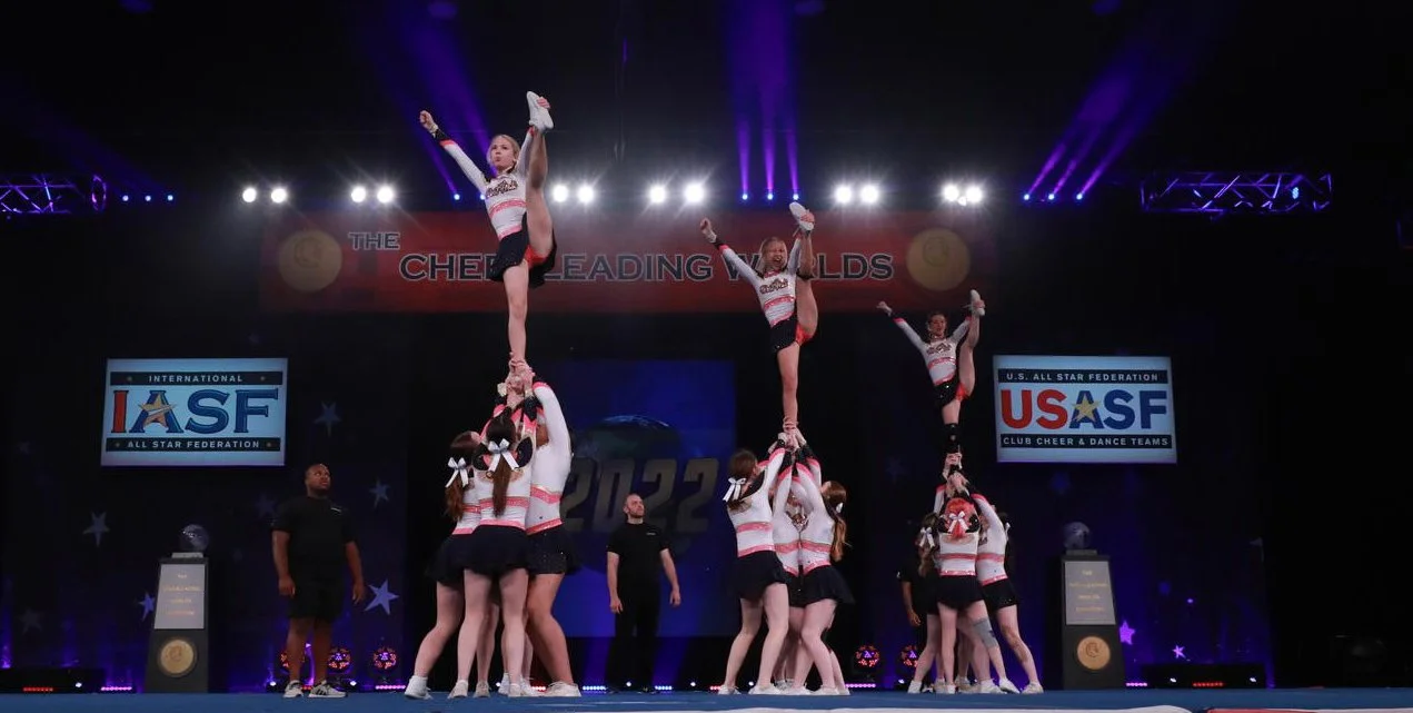 Competitive Cheerleading Pyramid