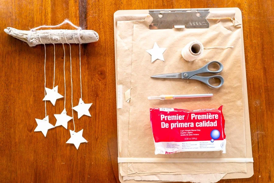 Make Your Own DIY Star Mobile with Air Dry Clay — TADMINT — Design ...