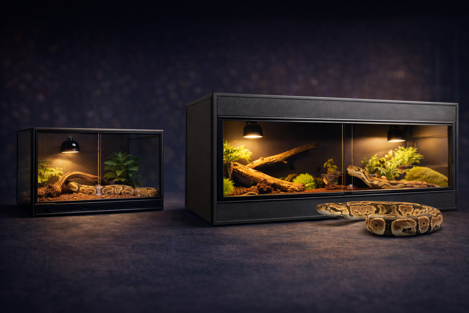 How to Choose the Right Size Reptile Enclosure | Custom Reptile ...