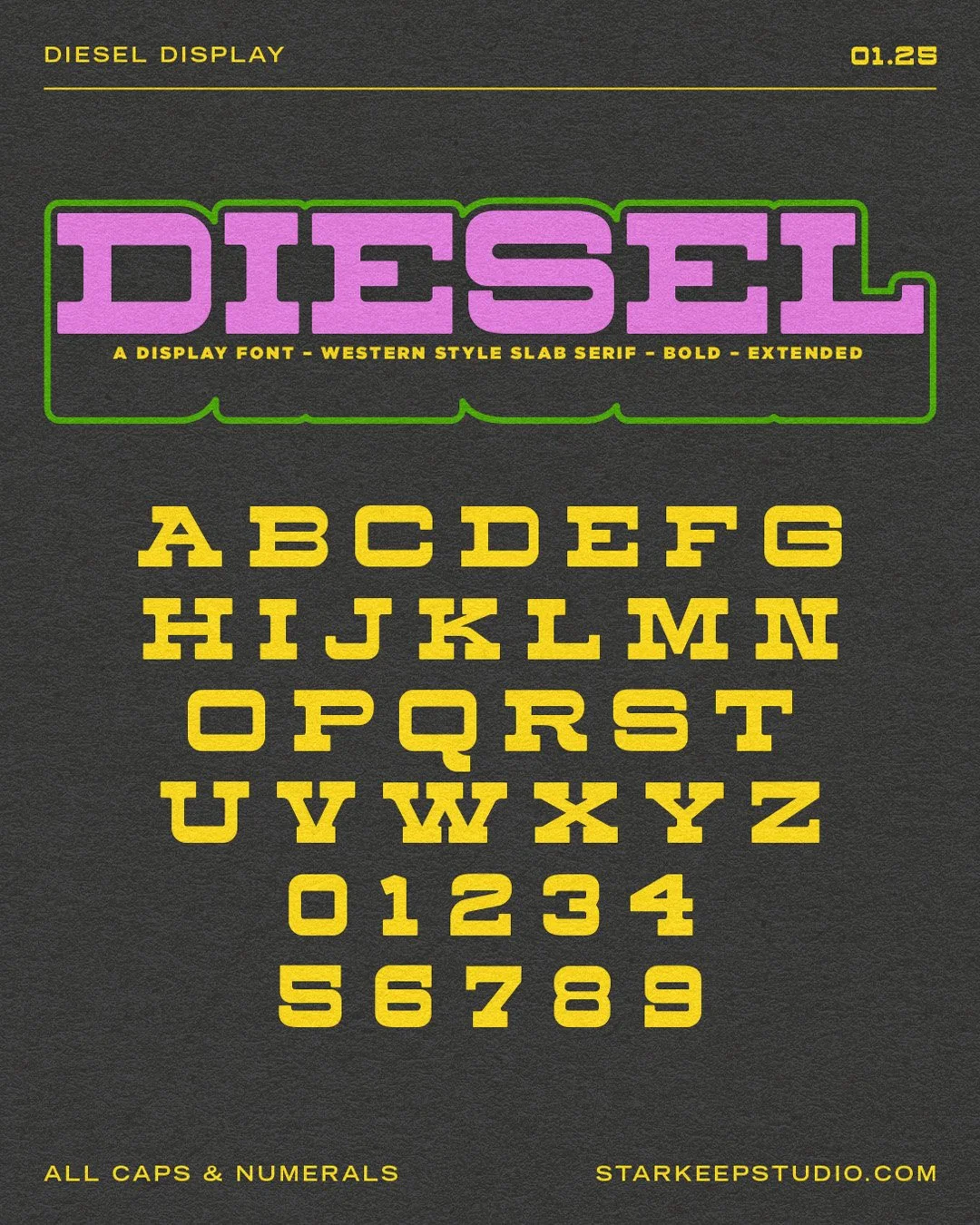 Diesel Display — StarKeep Studio