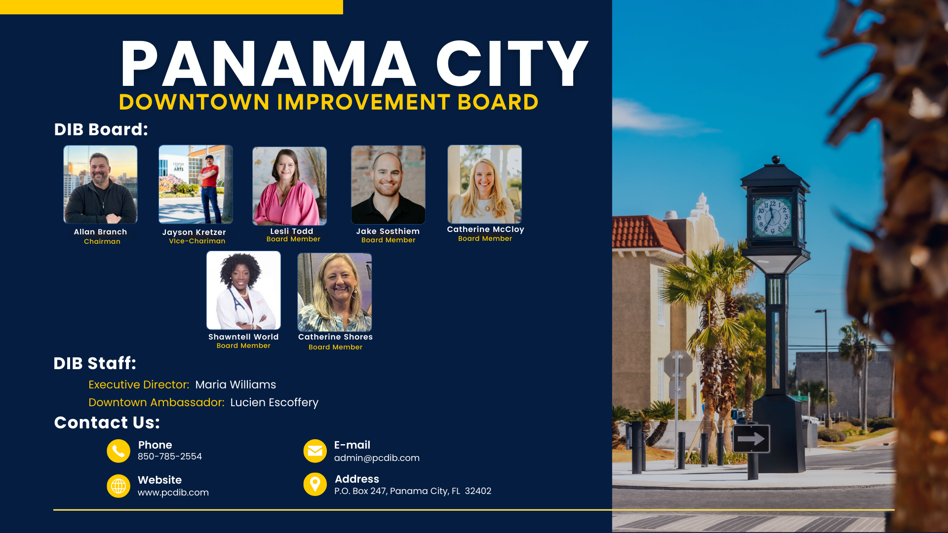 Services 2 — Historic Downtown Panama City, FL