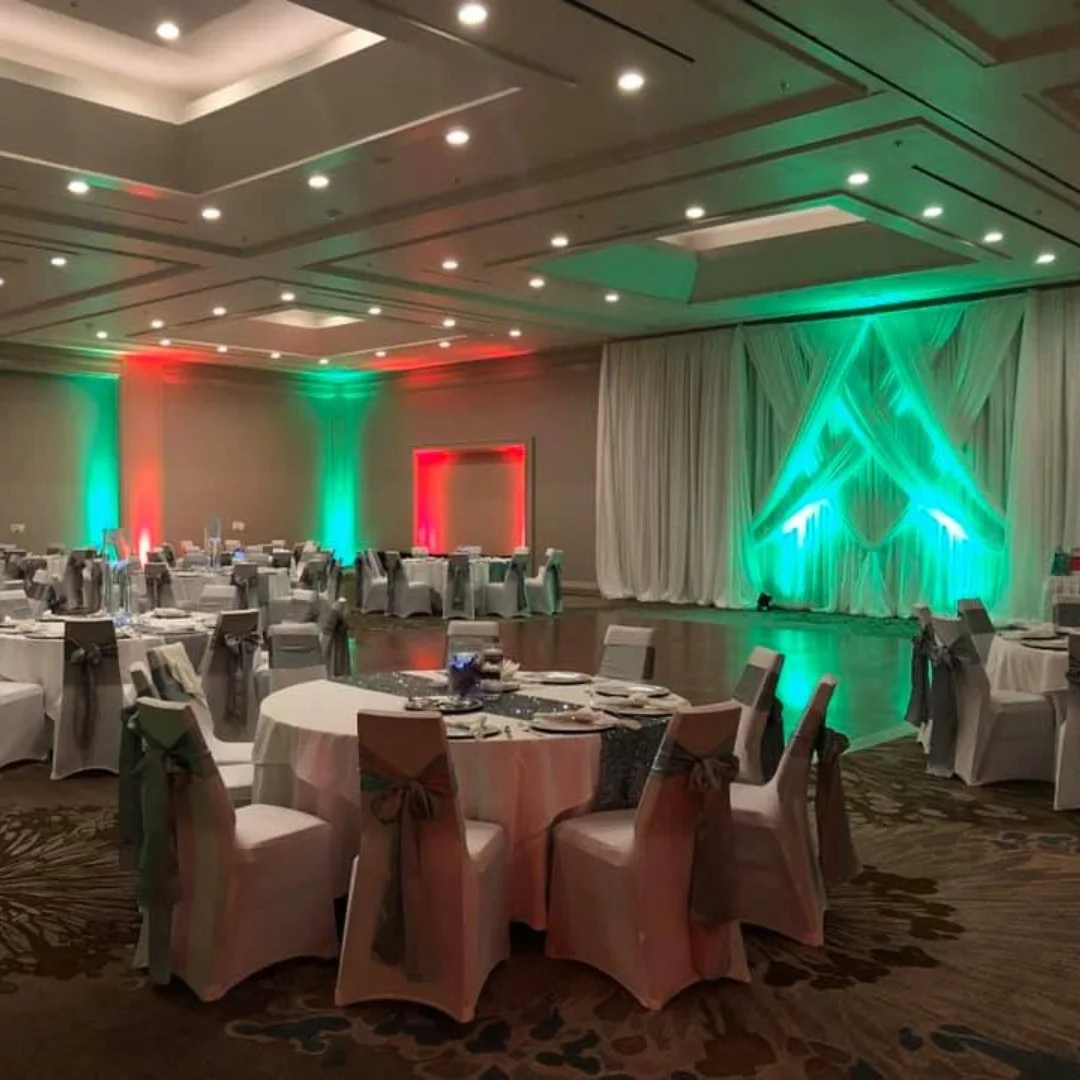 Up Lighting — On The Move Wedding & Event Rentals