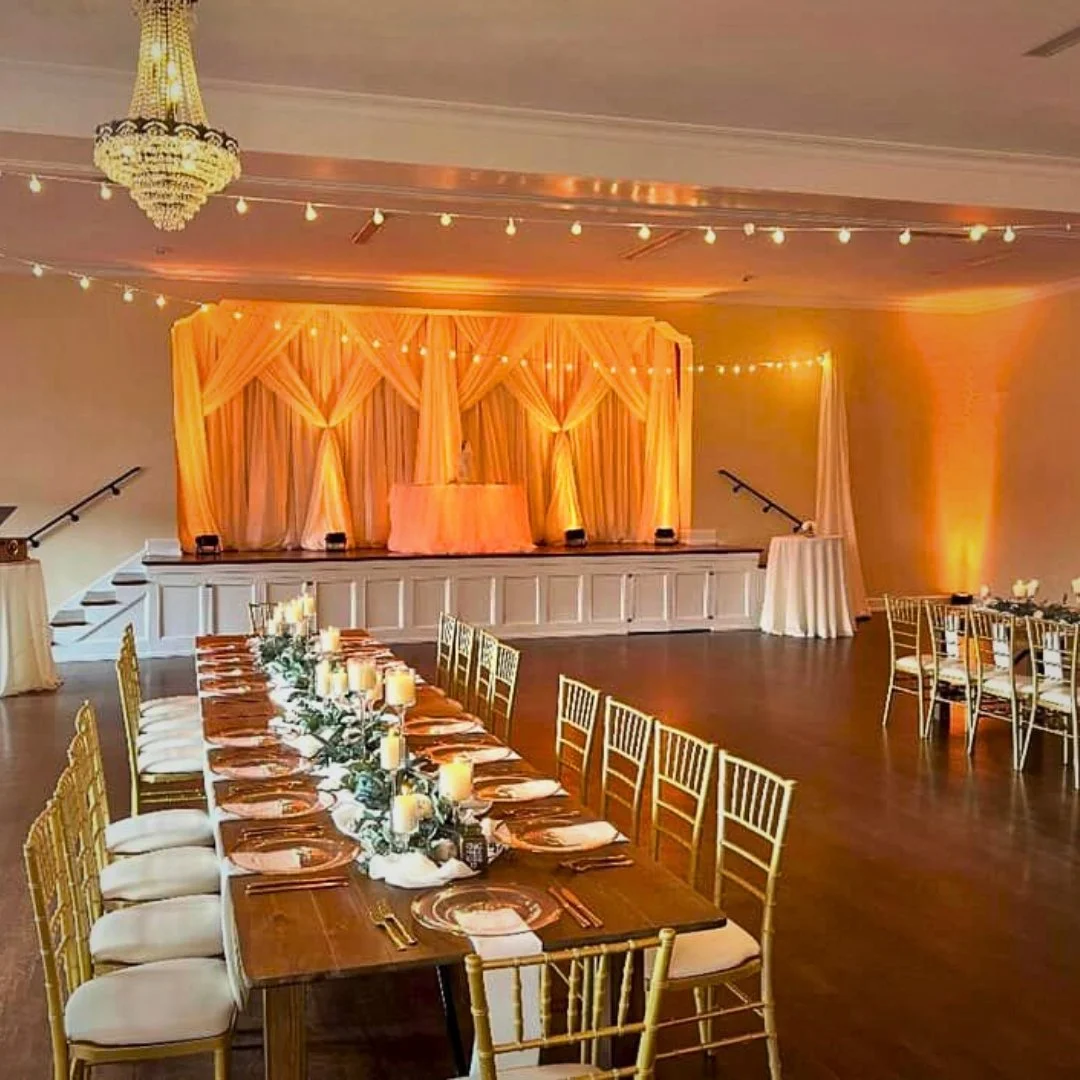 Up Lighting — On The Move Wedding & Event Rentals