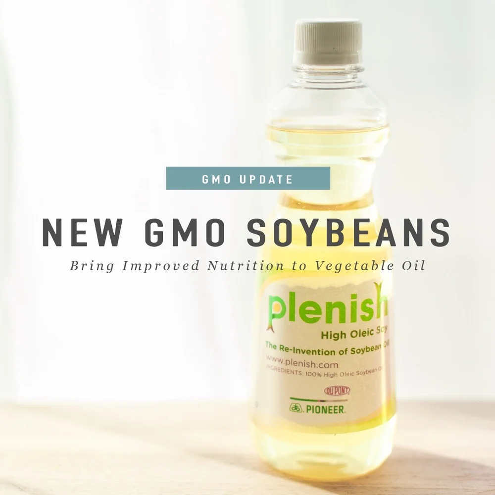 New GMO Soybeans Bring Improved Nutrition to Vegetable Oil — Hungry For ...