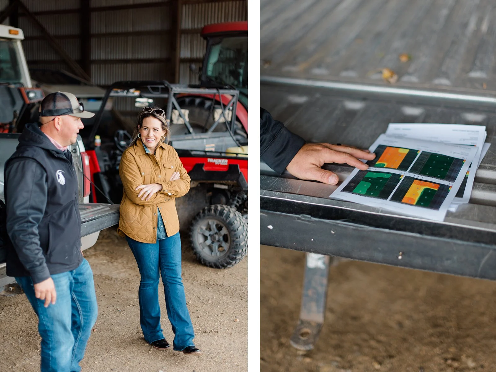 Calli Williams learns crop farming with Jeff Kloucek — Hungry For Truth