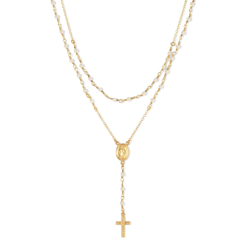 Triple Strand Lariat Necklace — Tommassini Jewelry