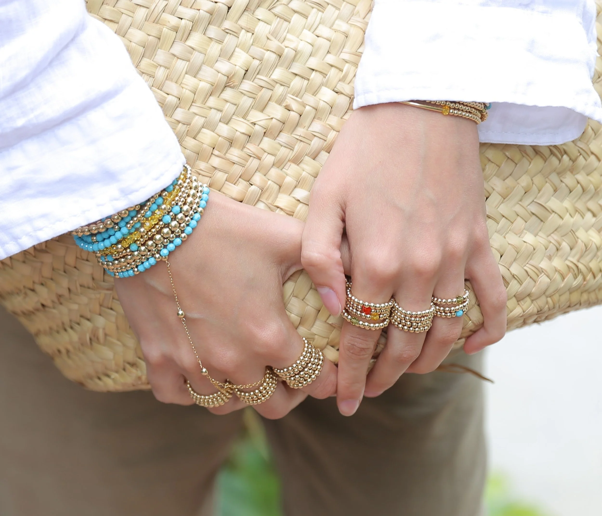 Pearl Station Hand Chain — Tommassini Jewelry