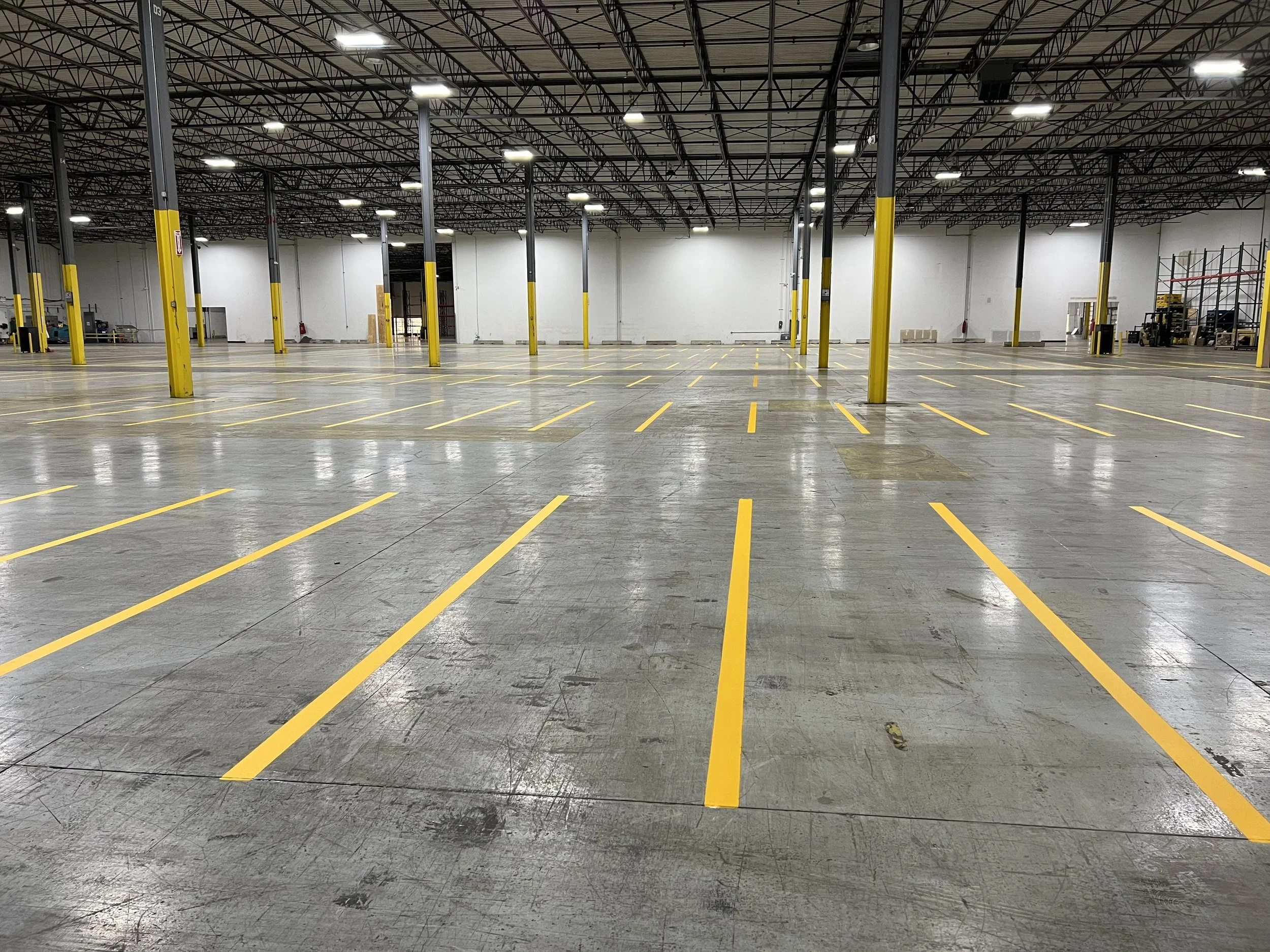 Our Work – Industrial & Commercial Striping Projects - Located in Mid ...