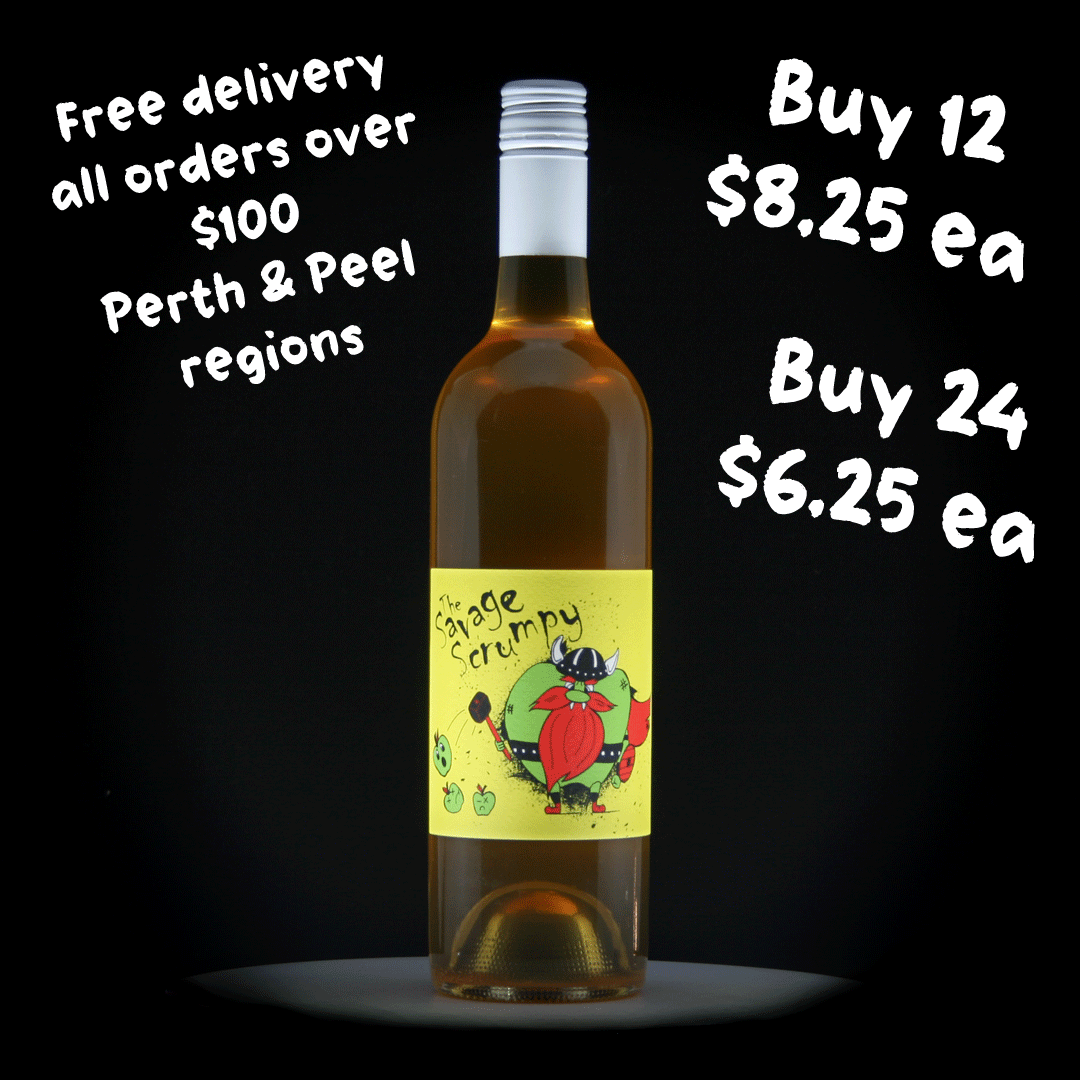 The Savage Scrumpy (24 or 12 x 750 ml bottles) — Denmark Heritage Cider Co