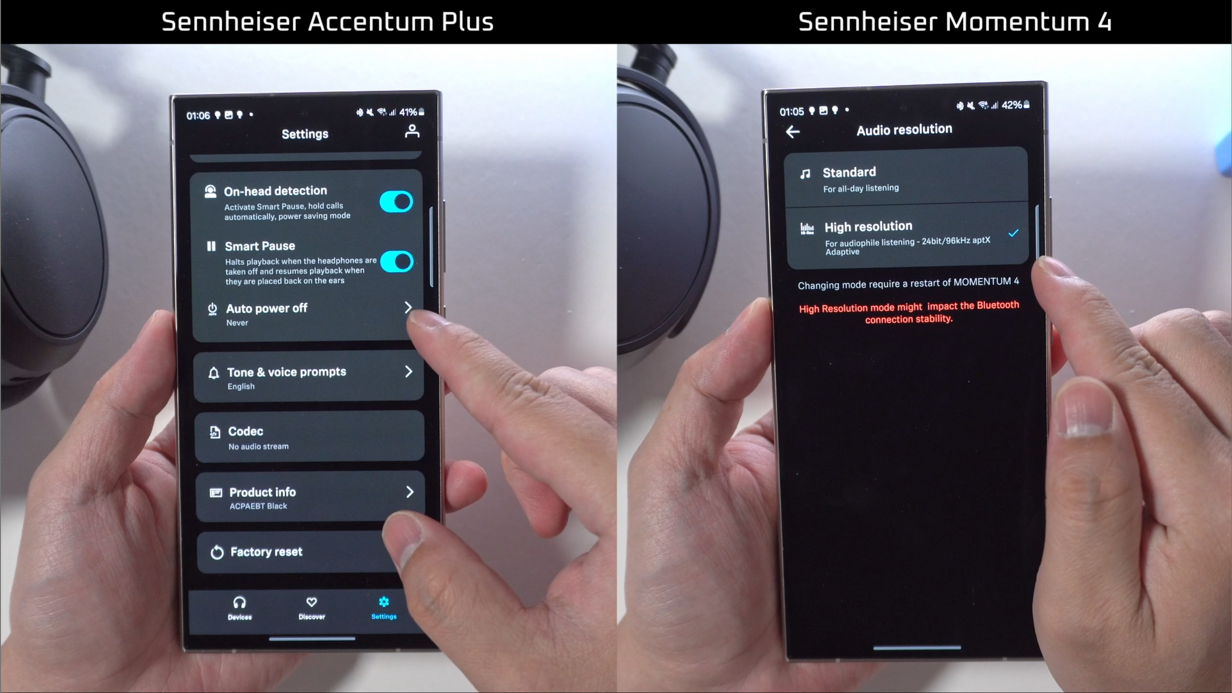 Sennheiser Accentum Plus vs Momentum 4 - The TRUE Flagship (Review ...