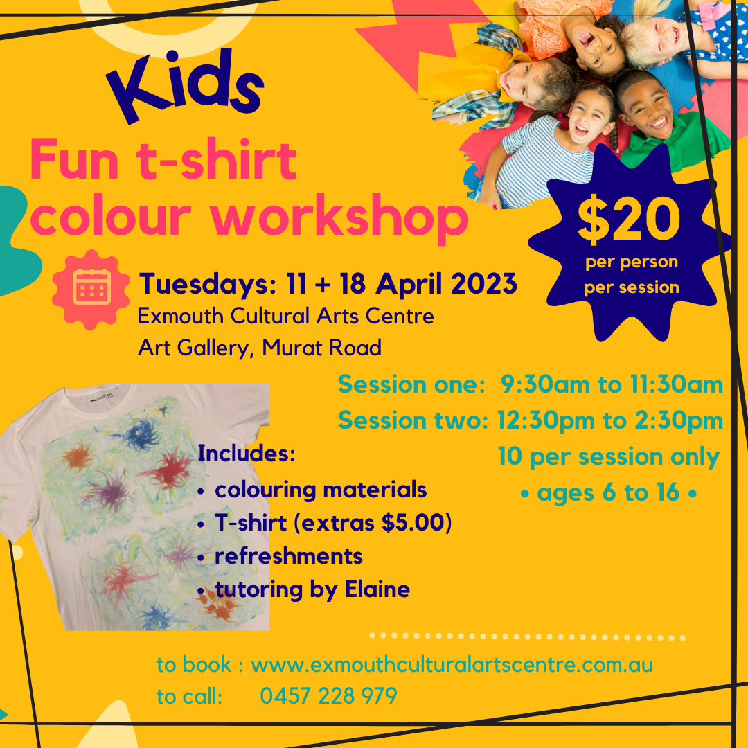 Workshops — Exmouth Cultural Arts Centre